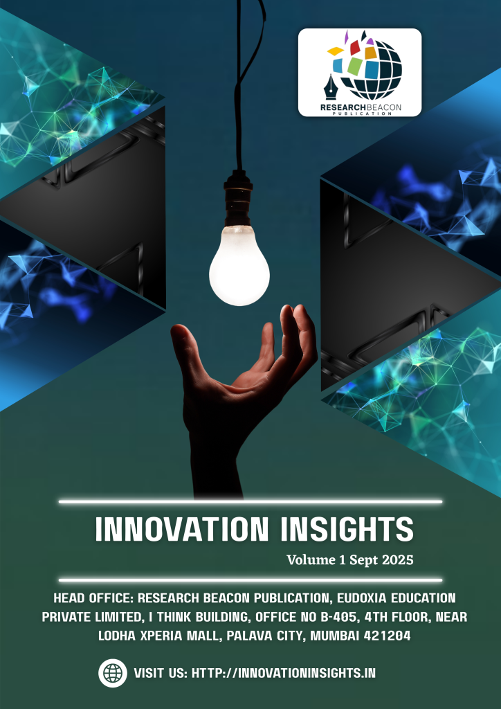 Innovation Insights Vol 1 No 1 - Innovation Insights International Journal